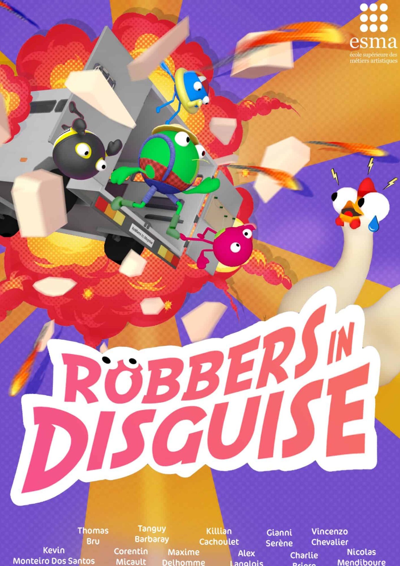 Robbers in disguise